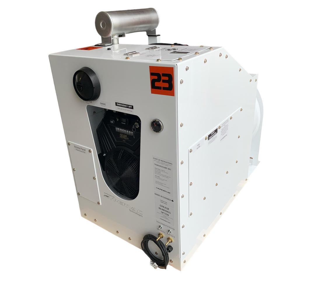 Trailer Vac 35HP Engine 20HP Compressor | Hypervac – Hypervac Technologies